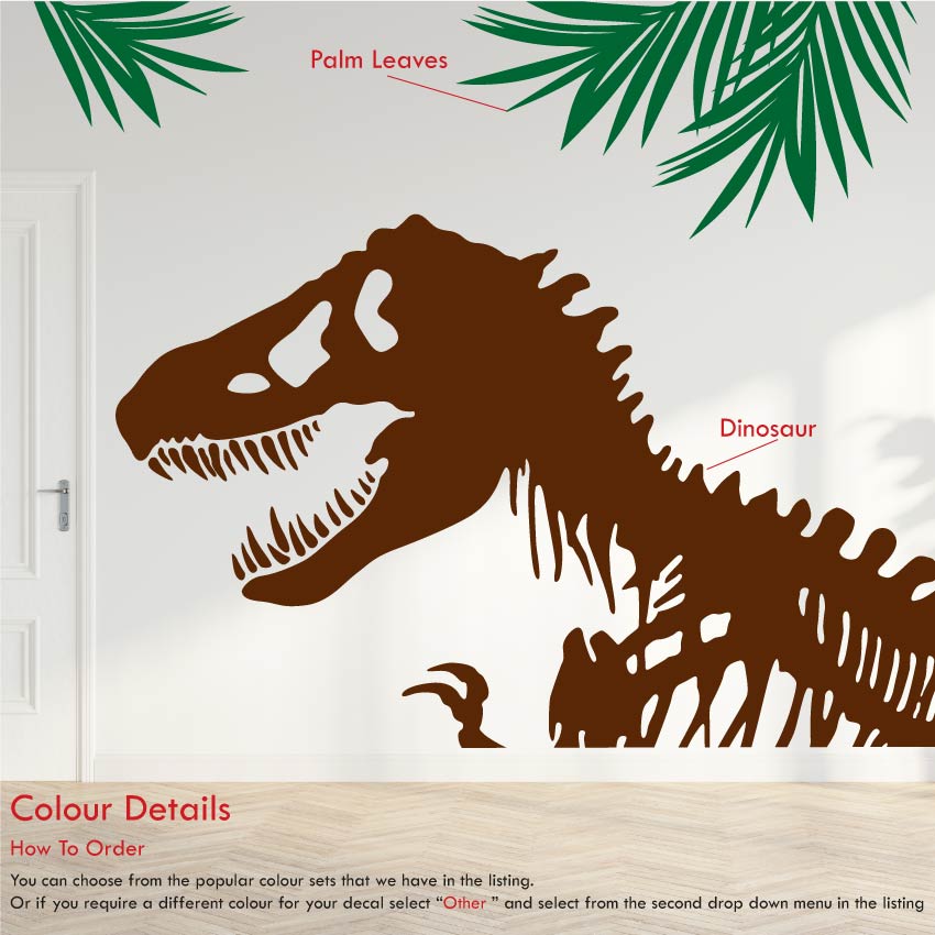 T-Rex Large Dinosaur Wall Art Decal – Graphic That